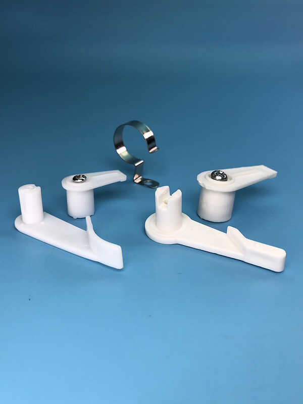 Rotary button plastic buckle lamp shade clamp foot TL 5 C circular ...