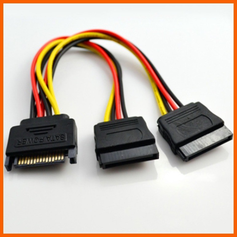 20cm SATA one to two power cord SATA power one to two serial power cord ...