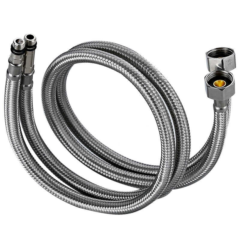 304 stainless steel water inlet hose faucet hot and cold water inlet ...