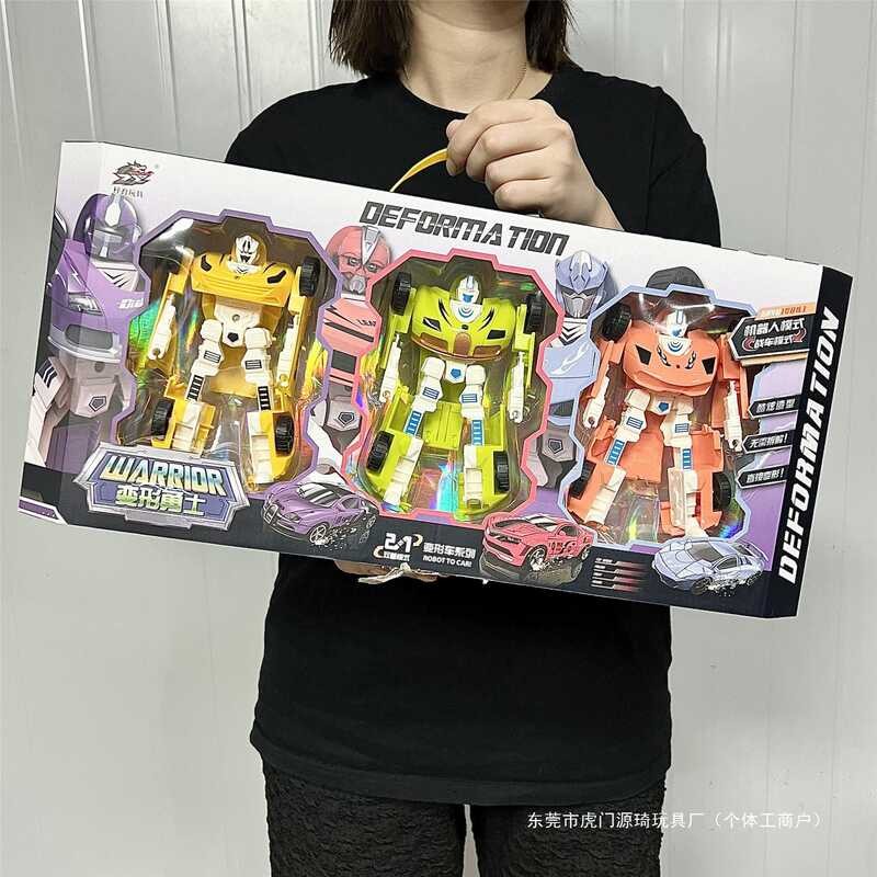 99 Deformation 3 Car Game Boys, Model Robot Diamond Kids, Class ...