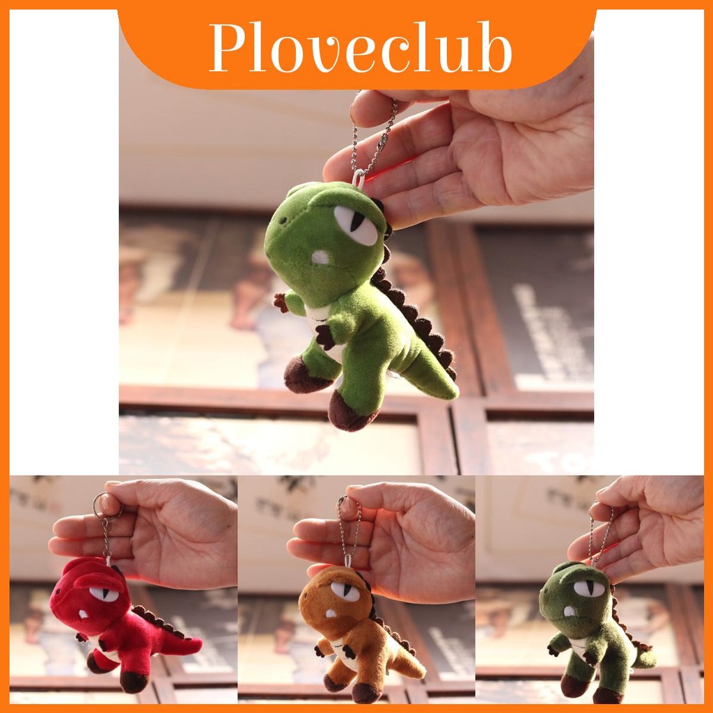 Mini T-rex Adorable Dinosaur Plush Toy Cute Keychain Soft Animal ...