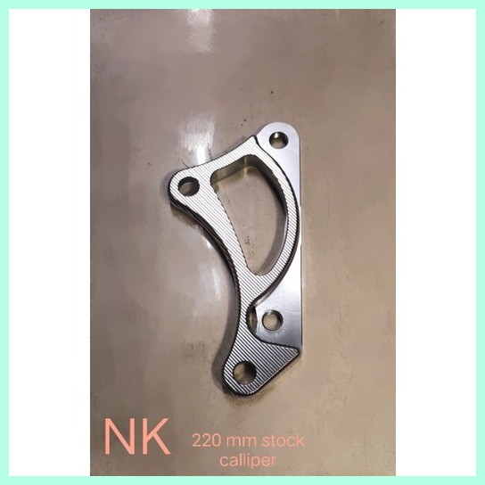King of drag bracket 220mm for stock caliper mio sporty /m3 | Shopee ...