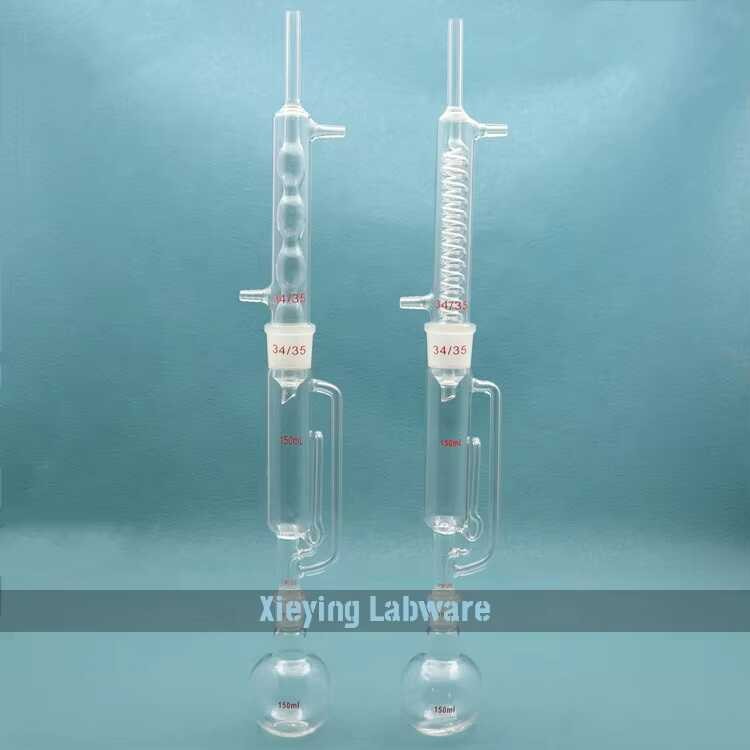 3.3 Glass Borosilie Laboratory Heavy Wall Extraction Apparatus Soxhlet ...