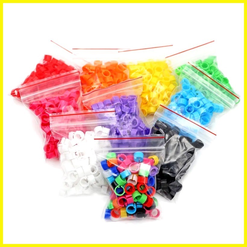 ∆ 100Pcs Clip ring for pigeon 2024 Pigeon clip ring with number ...