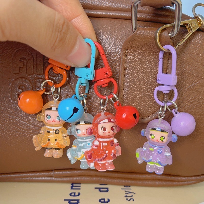 [Wholesale] Cute Doll Keychain Anime Figure Astronaut Key Ring Bag ...