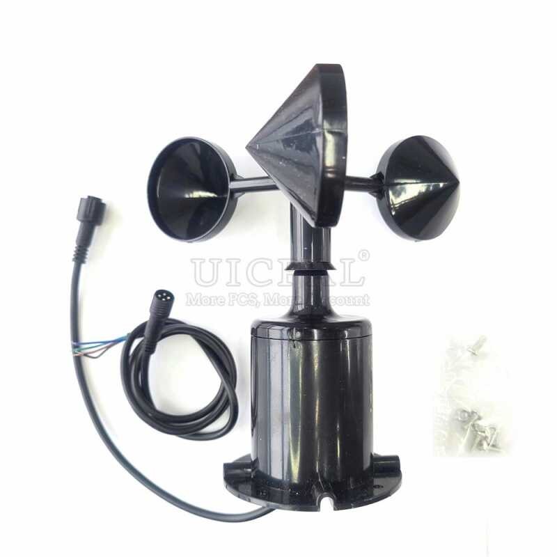 Cup 3 Wind Speed Direction Weather Station Outdoor Polycarbon 30m/s ...