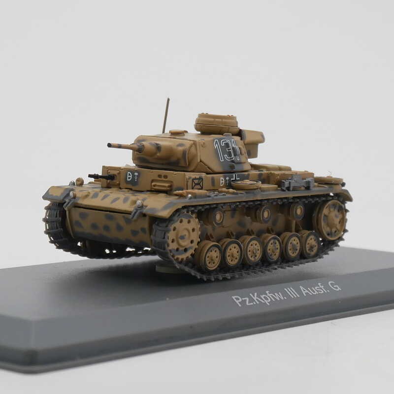 Ixo c 1:72 Scale Pz.Kpfw.III Ausf Military Model of World War II German ...