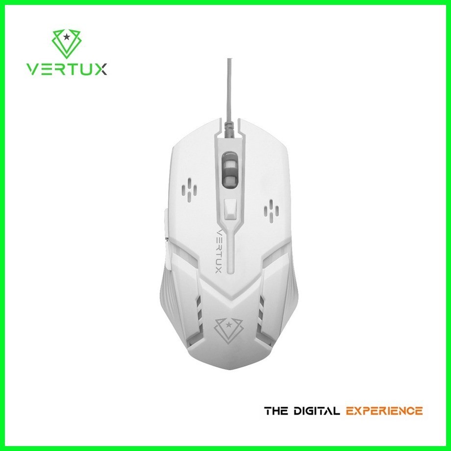 Vertux Sensei Ergonomic Optical USB Wired Computer Gaming Mouse,7 ...