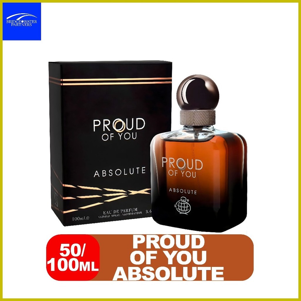 ⚾︎ ☩ Fragrance World Proud of You Absolute EDP (50ml/100ml) | Shopee Philippines