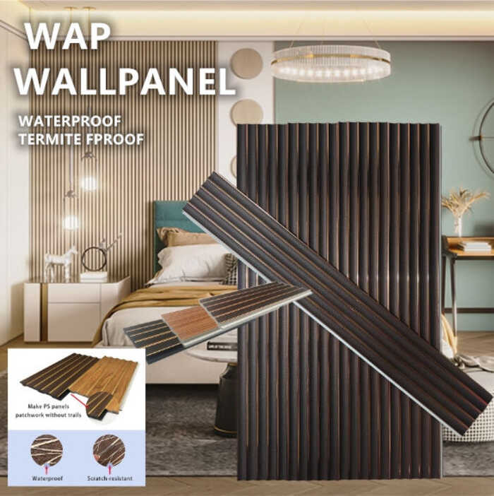 EHOME Modern Style Waterproof Board PVC Grille Wall Panel Modern 3D ...