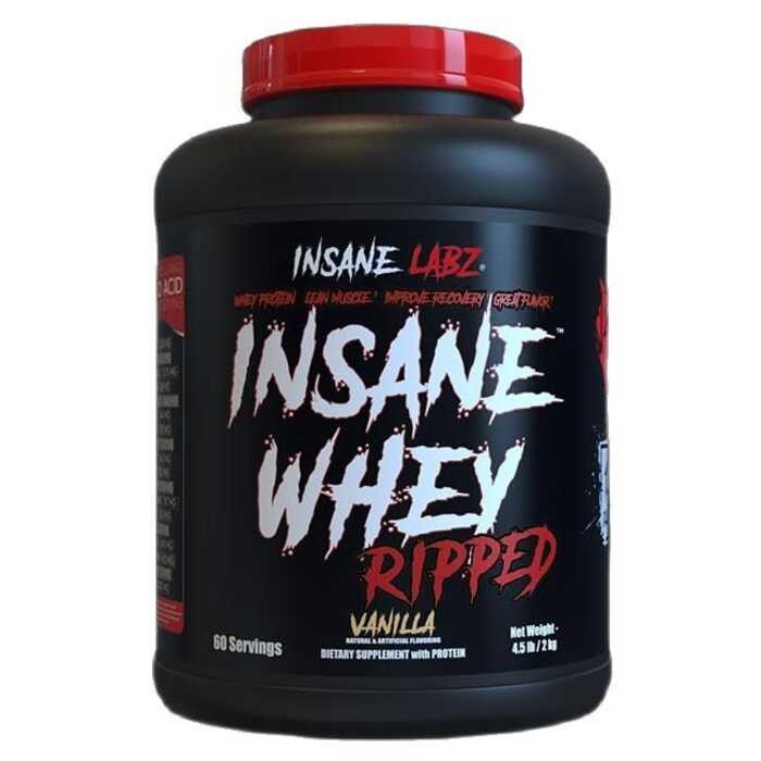 Insane Labz Insane Whey Ripped 60 Servings. FREE Shaker | Shopee ...