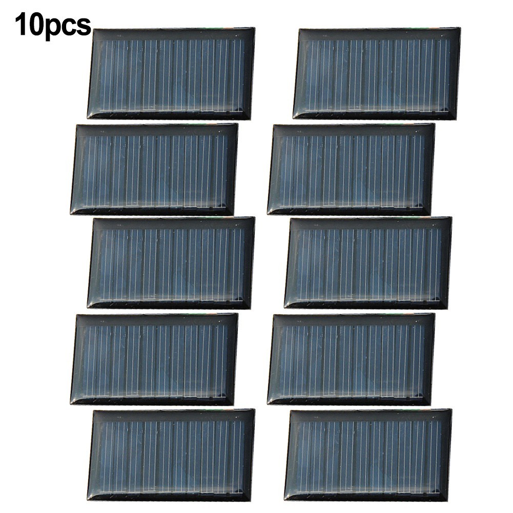 [COD]-Lot of 10Small Power Solar Cells Panel - 5V 30mA - 53X30mm DIY ...