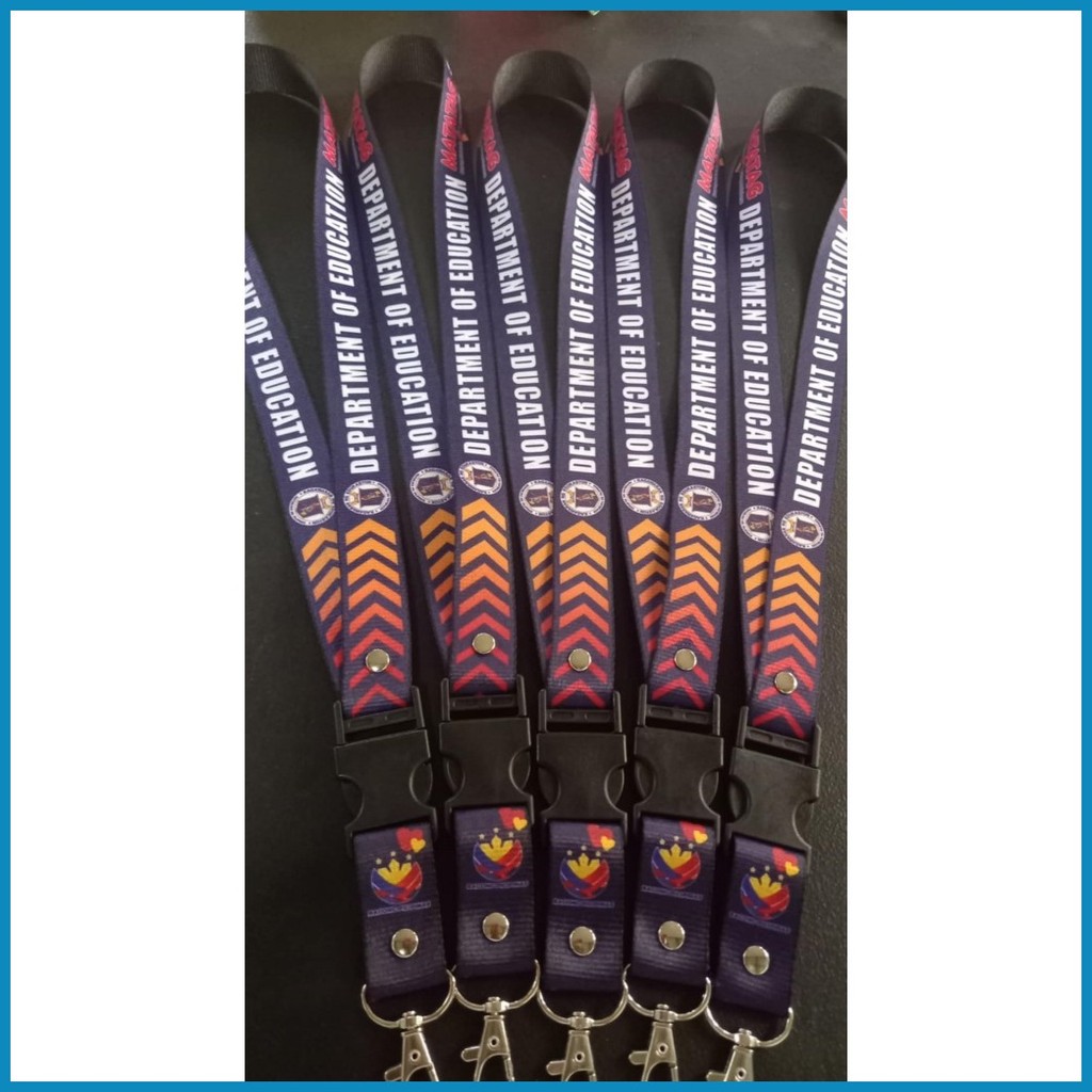 DepEd Matatag School Id Lace lanyard sling Id Cord1 inch | Shopee ...