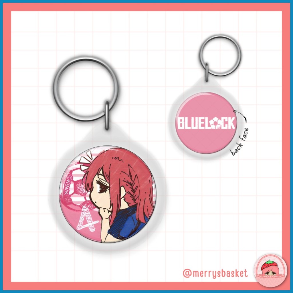 BLUE LOCK ANIME CHIBI ART VERSION ACRYLIC KEYCHAINS | Shopee Philippines