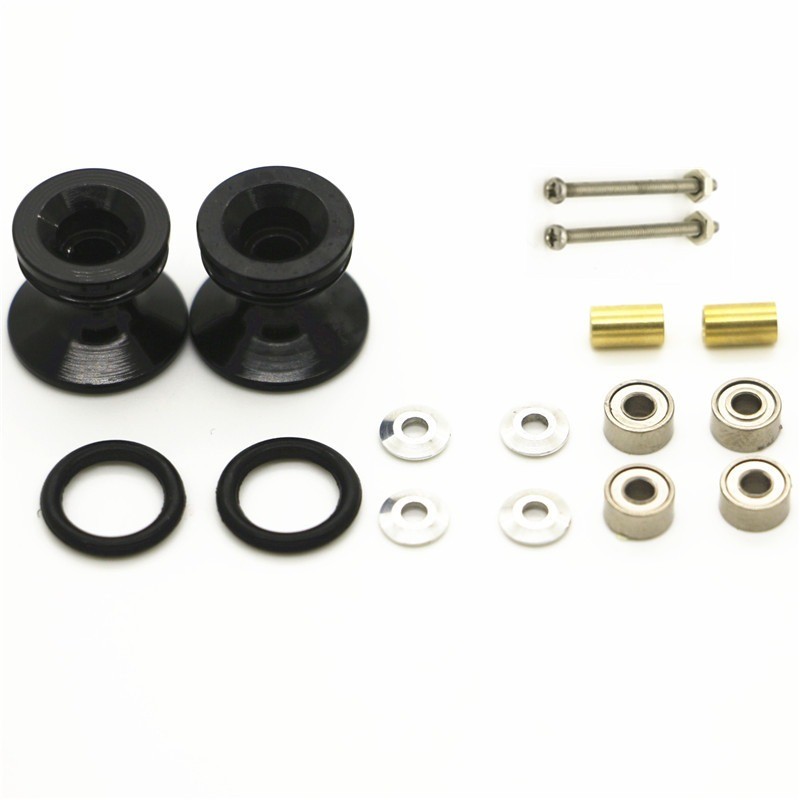 Double Aluminum Rollers w/Rubber Rings (13-12mm) Custom Parts For ...