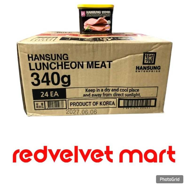 KOREAN LUNCHEON MEAT HANSUNG (1Box*24Pcs) | Shopee Philippines