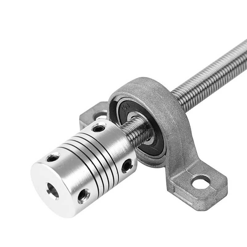 T8 Lead Screw Set Lead 8/2Mm 250 300 400 500 550 Mm 3D Printer Parts ...
