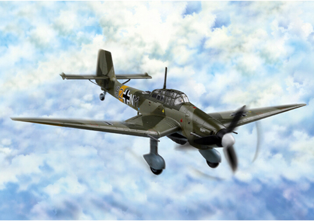 Hobby 80286 1/72 Junkers Ju 87D-3 Stuka Plastit Model Kit-Scale Model ...