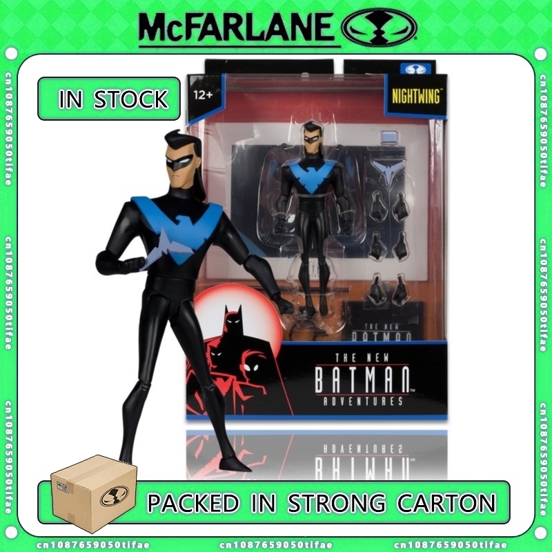 McFarlane Toys Nightwing (The New Batman Adventures) 6" Action Figures ...