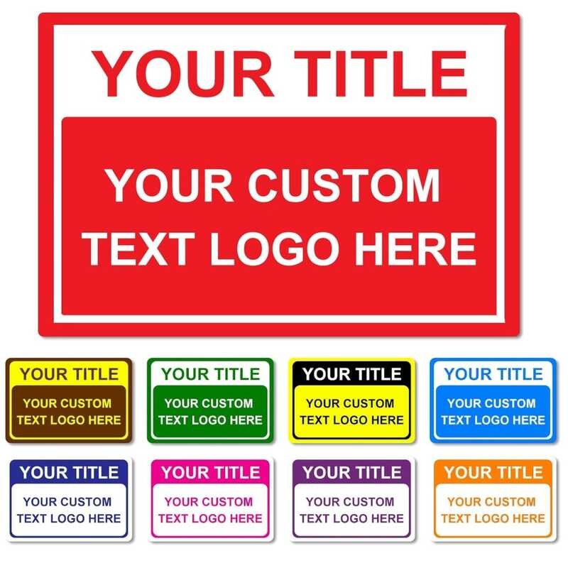 Custom Signs Outdoor Personalized Metal Make Your Own Sign Customized ...