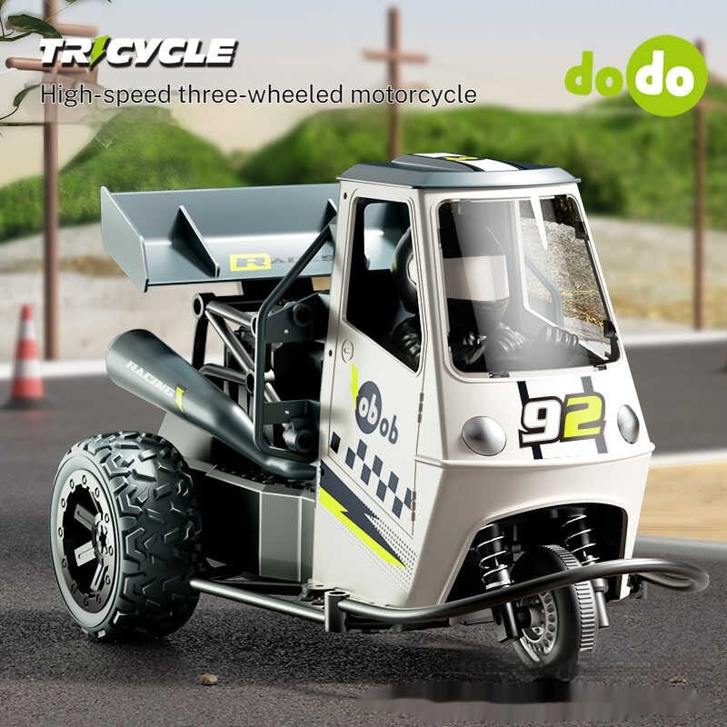 Rc New Trike Light Stunt Drift 1:16 Full Scale Racing Toys Remote ...