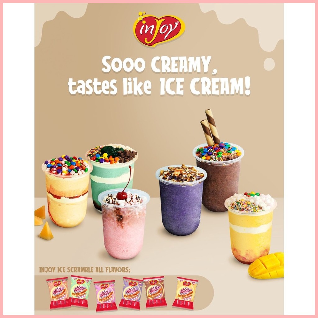 InJoy CHOCOLATE SCRAMBLE Powder 1kg ☢ | Shopee Philippines