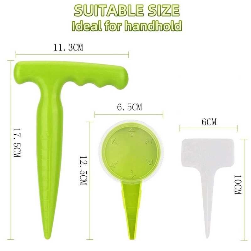 lastic AOLLEI Gardening Hole Puncher 5-Speed Adjustable Multifunctional ...