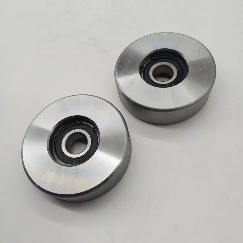 Escalator guide wheel, handrail belt guide, steel wheel, pressure belt ...