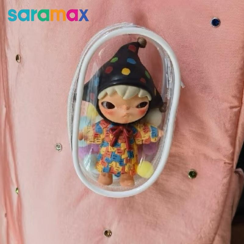 Hirono Echo series Protective case, transparent bag with keychain soul ...