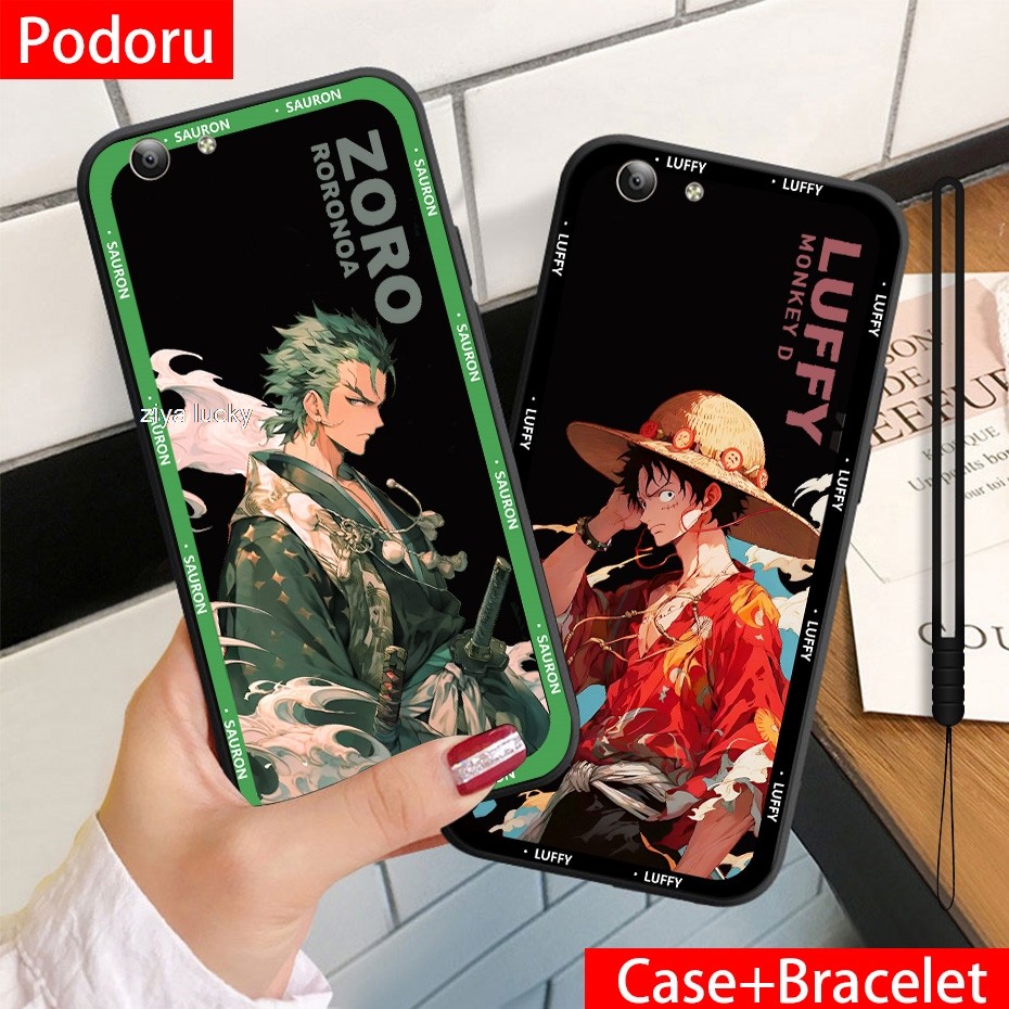 Vivo Y53 2017 Vivo Y53i 1606 Cartoon One Piece Protective Phone Case ...