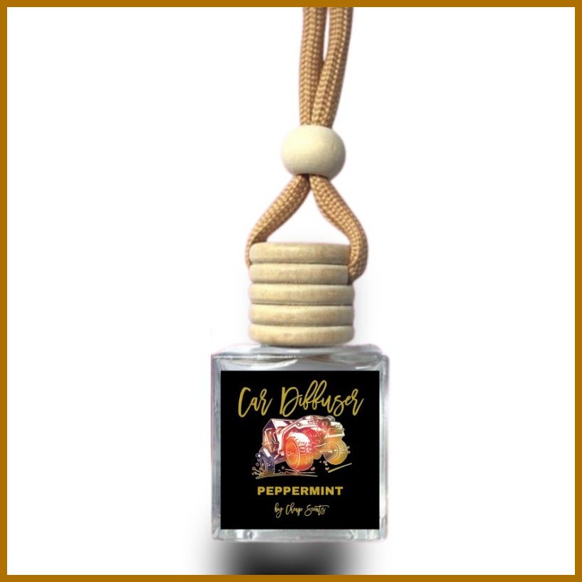 Peppermint Scent Car Hanging Diffuser 10ml | Shopee Philippines
