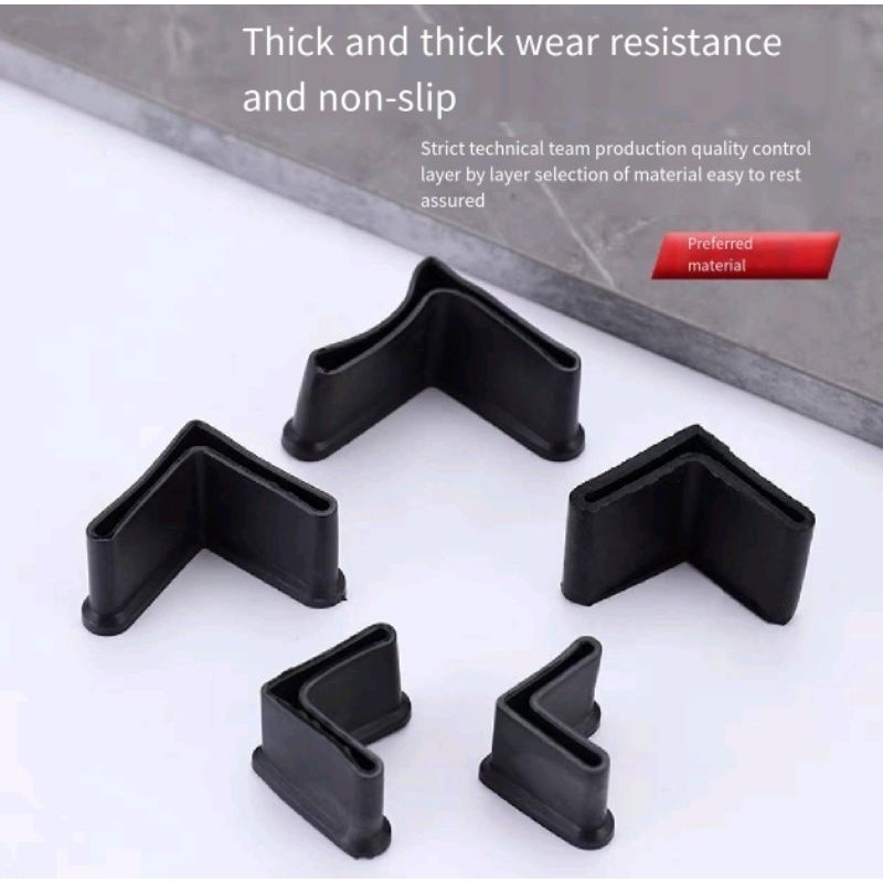 Rubber Footing Angle Bar Rubber Footing L-Shaped Rubber Footing ...