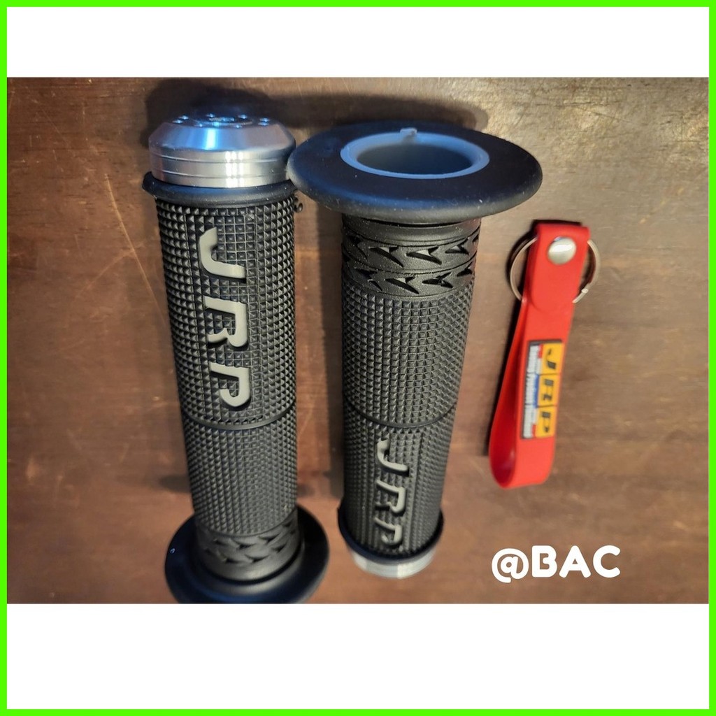 RIDERSCLUB JRP HANDLE GRIP for Honda Click 125i W/ KEYCHAIN black gray ...