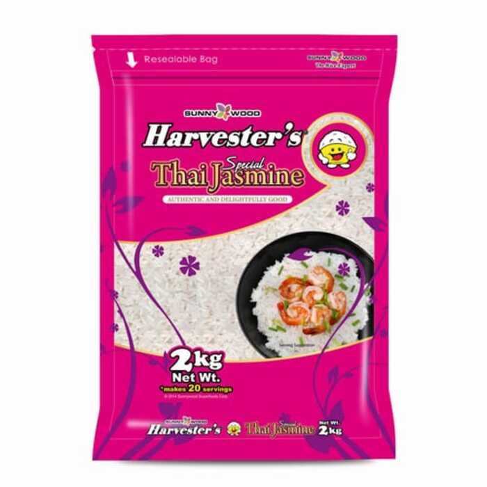 Harvester's Thai Jasmine Rice (2Kg) | Shopee Philippines