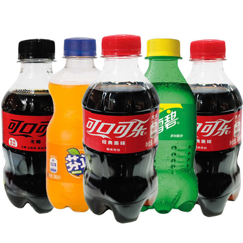 Coca-Cola Sprite 12 Small Bottle Mini Carbonated Soda Summer Drinks ...