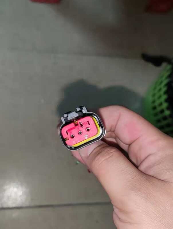 Carter 312 320 323 329 336C/D high voltage sensor plug red tatlong wire ...