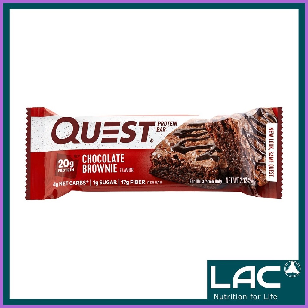 Quest Protein Bar Chocolate Brownie Flavor (Consume within May 2025 ...
