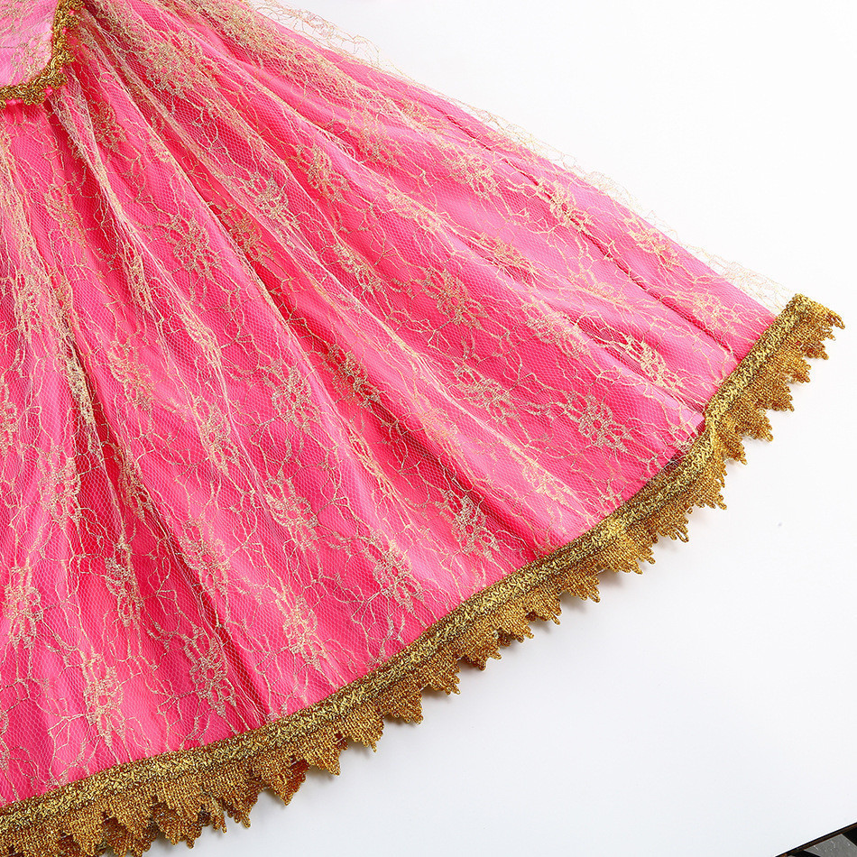 Aurora Costume Girl Sleeping Beauty Princess Dress Reading Month ...