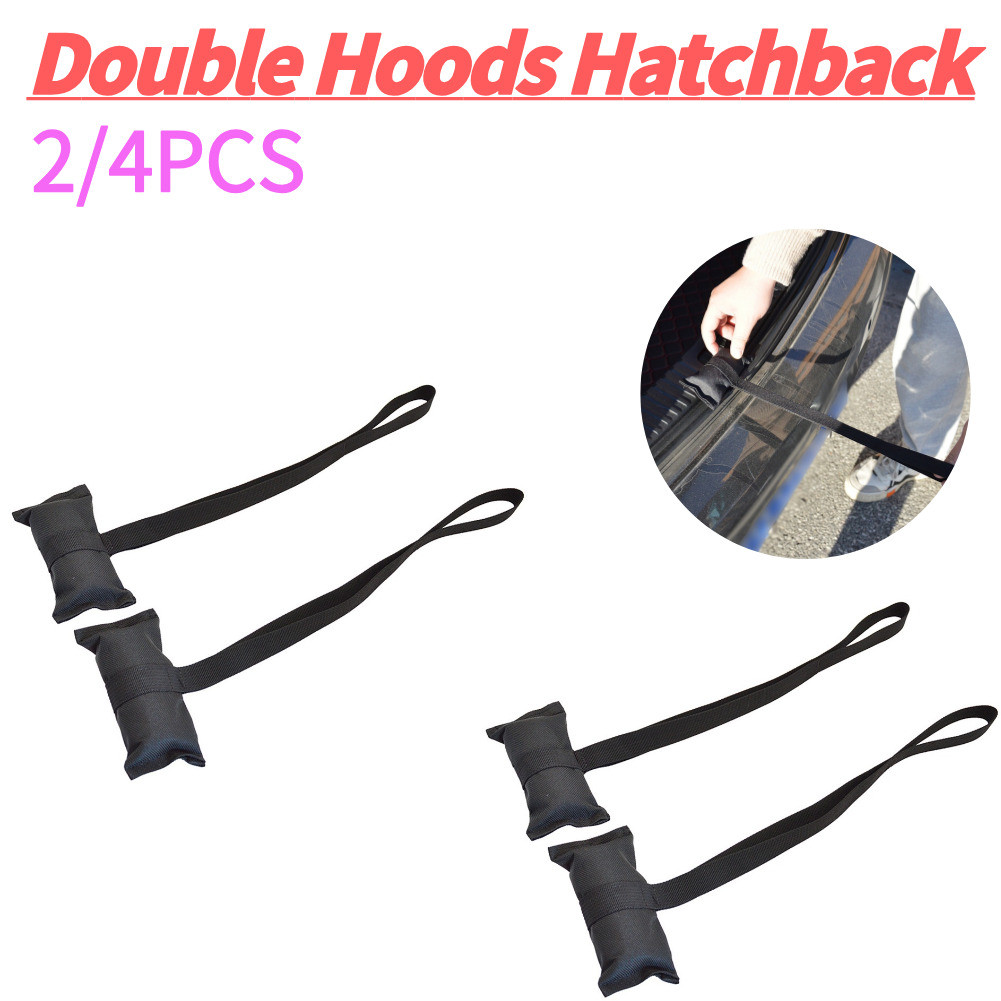 Double Canoe Boat Anchor Point Straps Hood And Trunk Tie Down Strap ...