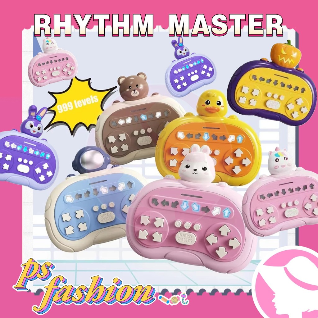 Music Rhythm Speed Push Game Console Children Toys Finger Electronic ...