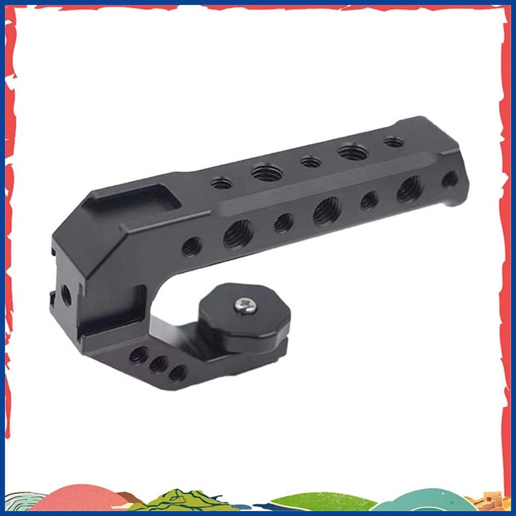 Universal DSLR Camera Rig Top Handle Three Cold Shoe Adapter Mount for ...