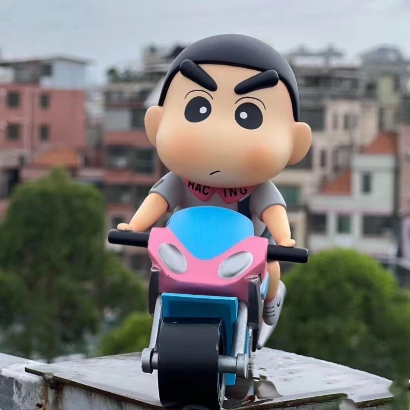 10cm Crayon Shin-Chan Action Figure Model Doll Cute Nohara Shiro Nohara ...