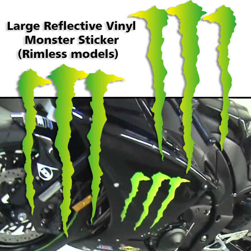 Large Reflective COD Vinyl Monster Energy Car Decals Waterproof Para sa ...