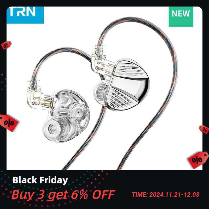 V10 TRN PRO Earp 2BA+2DD Dynamic Driver and Dual Balanced Armature ...