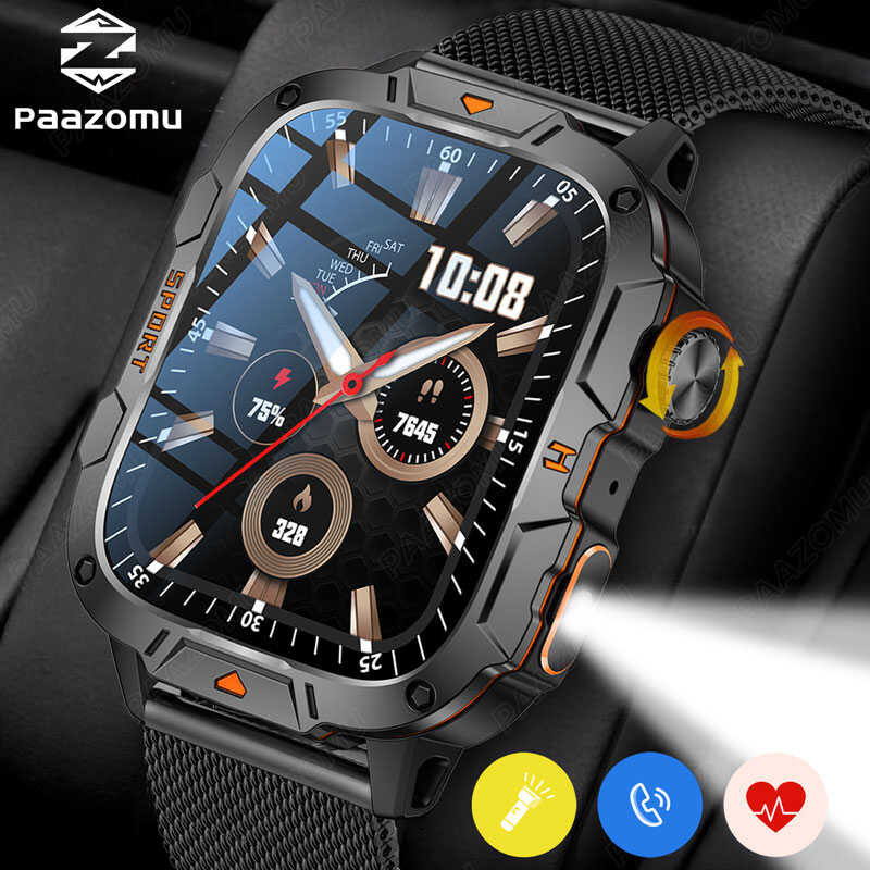 2024 2 3 Bagong Red shopee Smartwatch Gamit Ang LED Flashlight ...