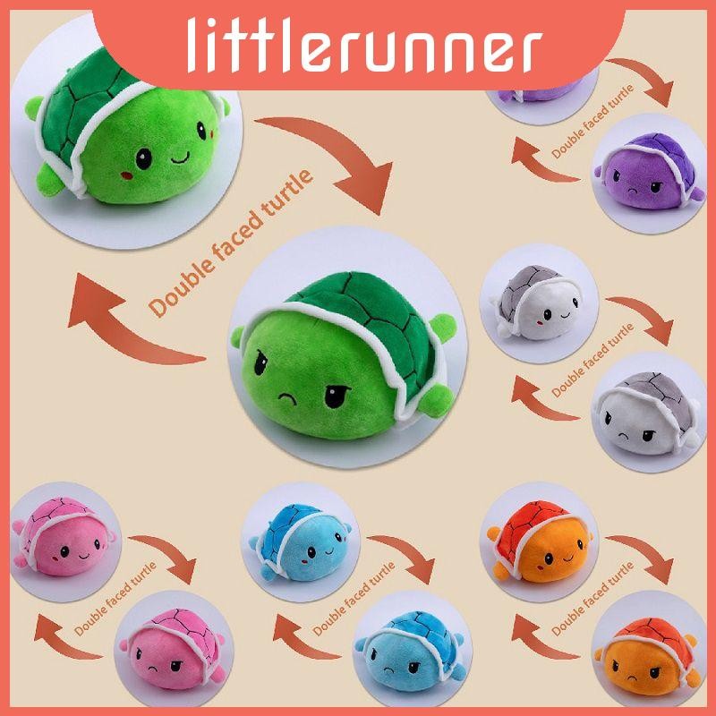 High-quality Reversible Flip Turtle Stuffed Animal For Safe And Cozy ...