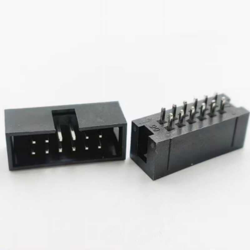 2.54mm spacing between straight pins and JTAG sockets with DC3-6P/10/20 ...