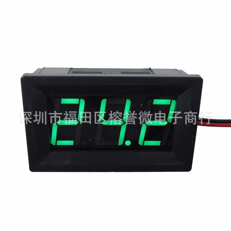 Two wire DC5V-120V DC digital display voltmeter, digital voltmeter head ...