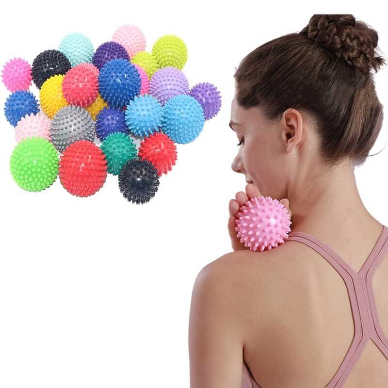 PVC Colorful Spiky Ball For Body Deep Tissue Back Massage Foot Massager ...