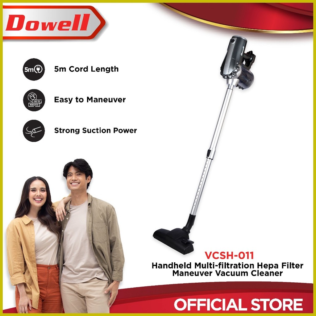 ♠ DOWELL VCSH-011 2-in-1 Stick Handheld Multi-filtration Hepa Filter ...